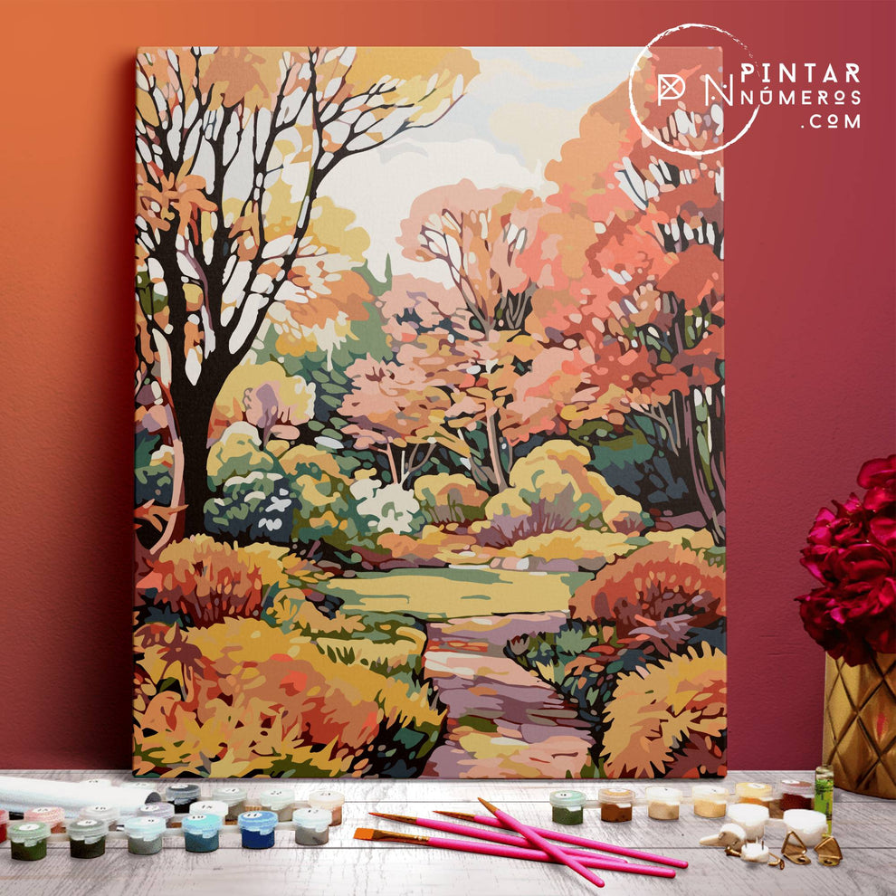 Autumn forest | Paint Numbers® – Pintar Números®