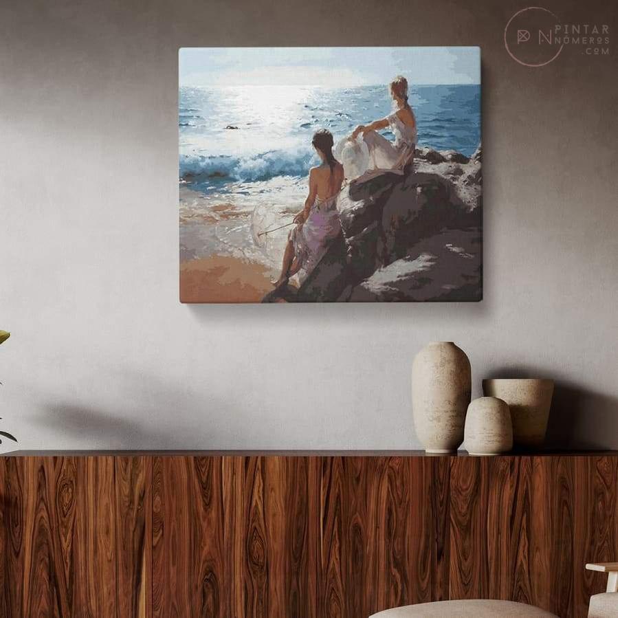 Cuadro Musas del Mar | Pintar Números ™ – Pintar Números®