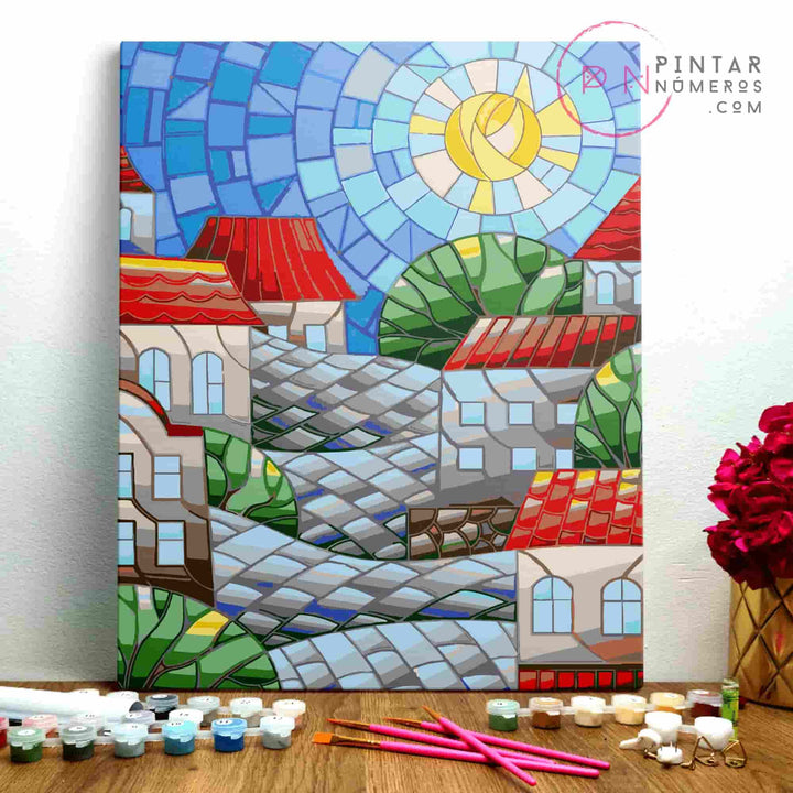 Obras de arte para pintar por numeros | Pintar Números – Pintar Números®